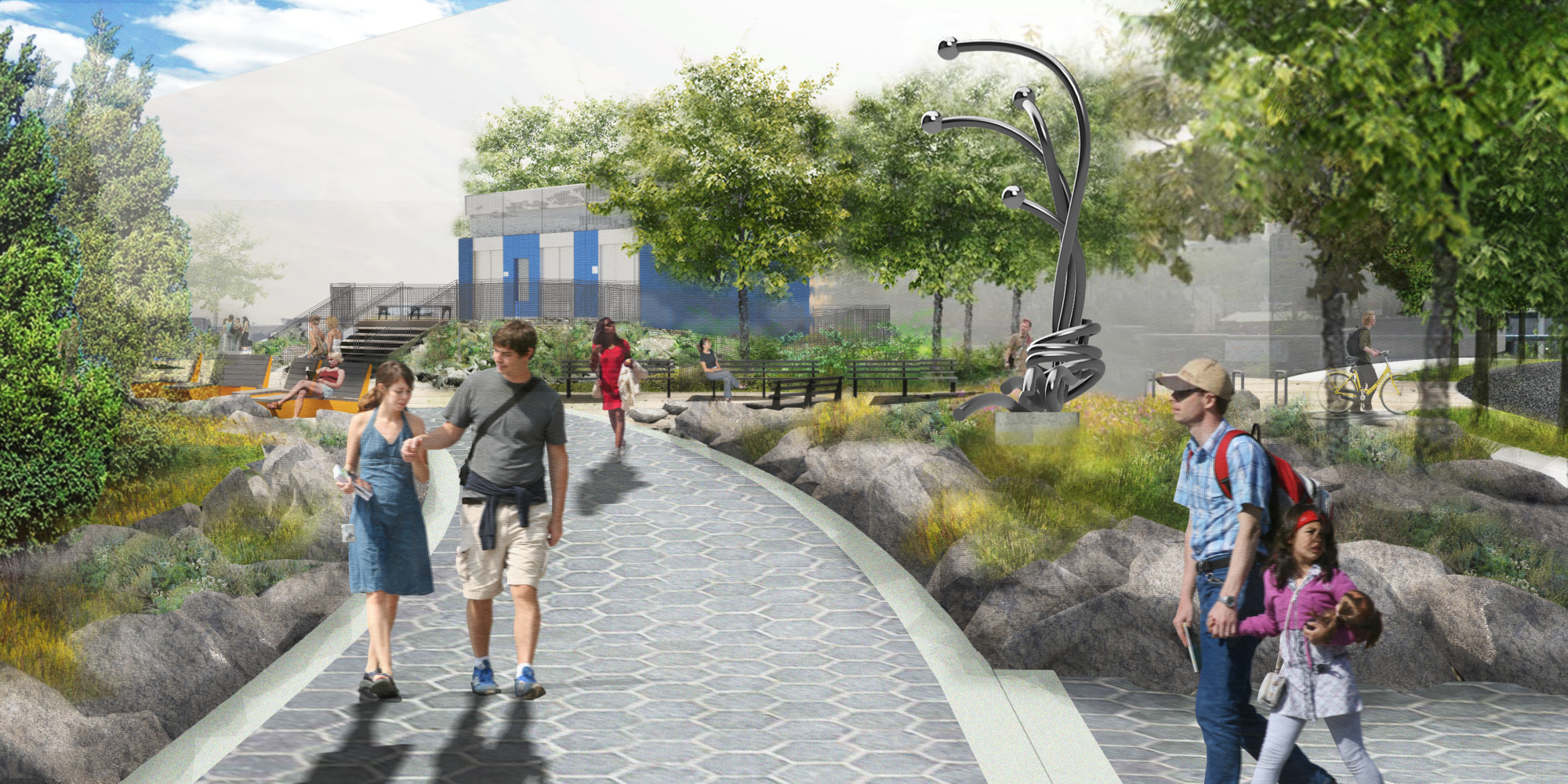 Stapleton Waterfront Park - SCAPE