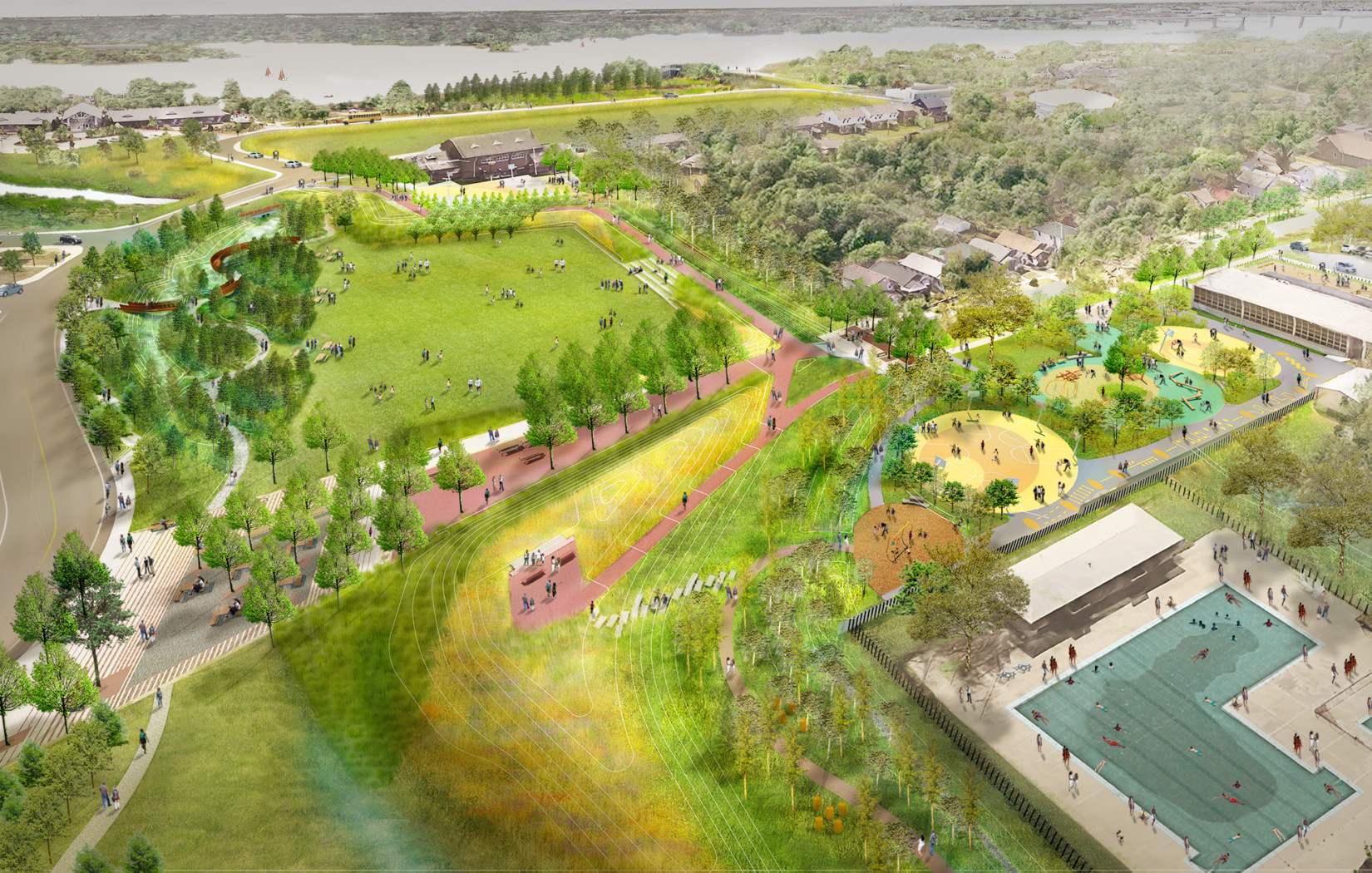 Ohio Creek Watershed Resilience Park - SCAPE