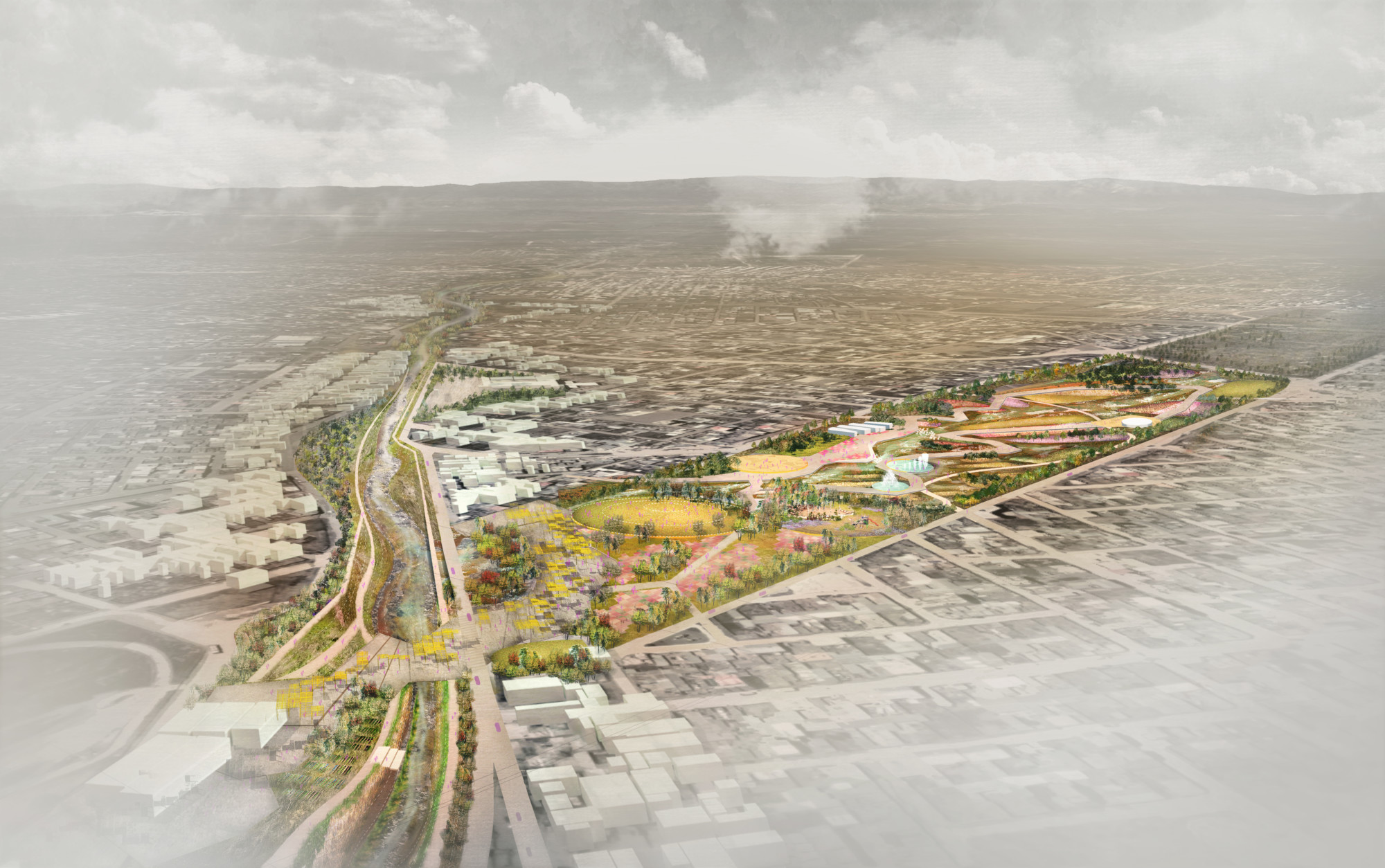 Rio Seco Linear Resiliency Park - SCAPE