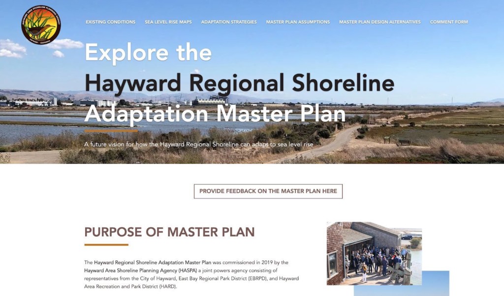 Hayward Shoreline Adaptation Master Plan launches website and public ...