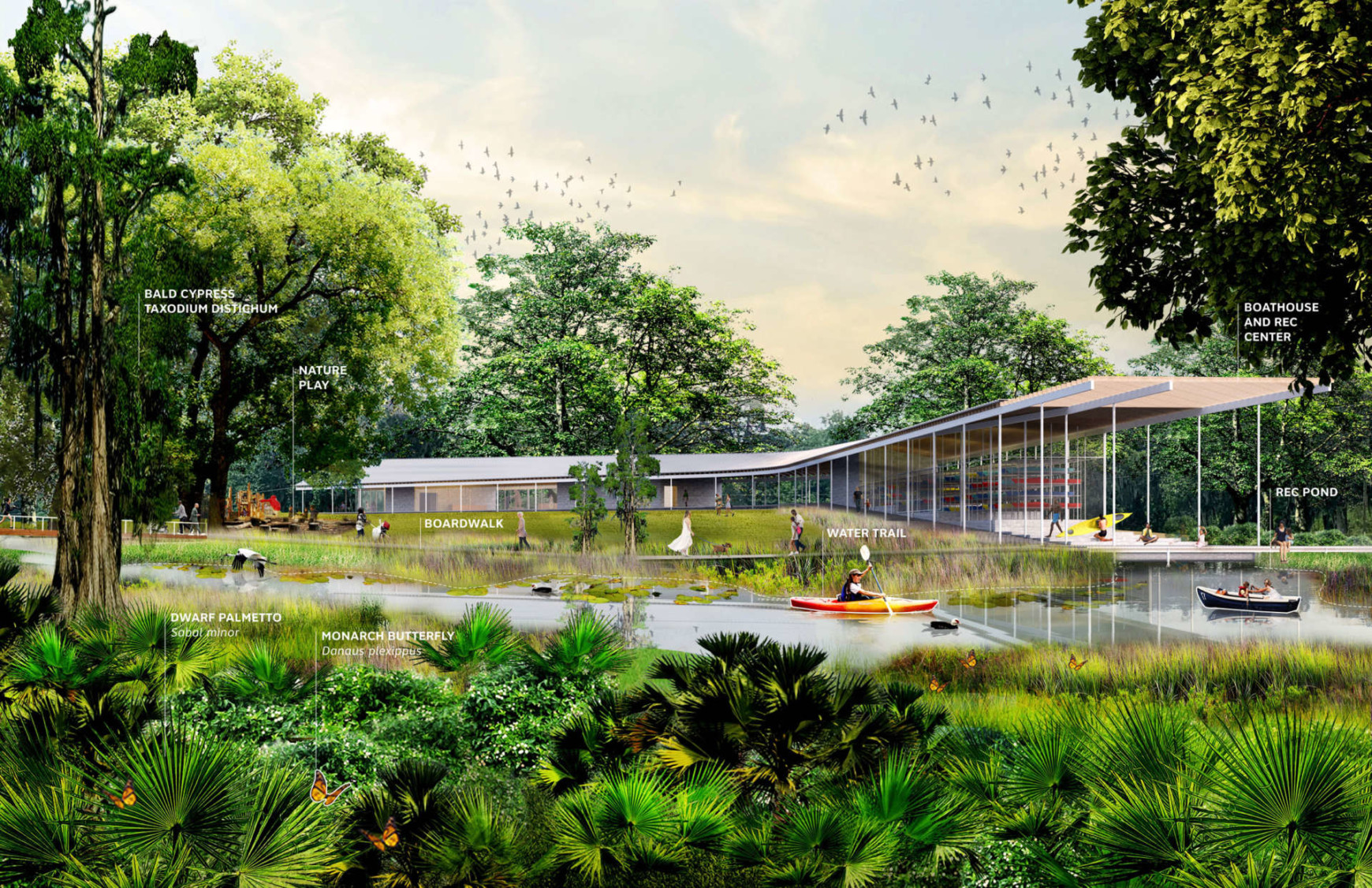 Airline Highway Park Master Plan approved by BREC - SCAPE