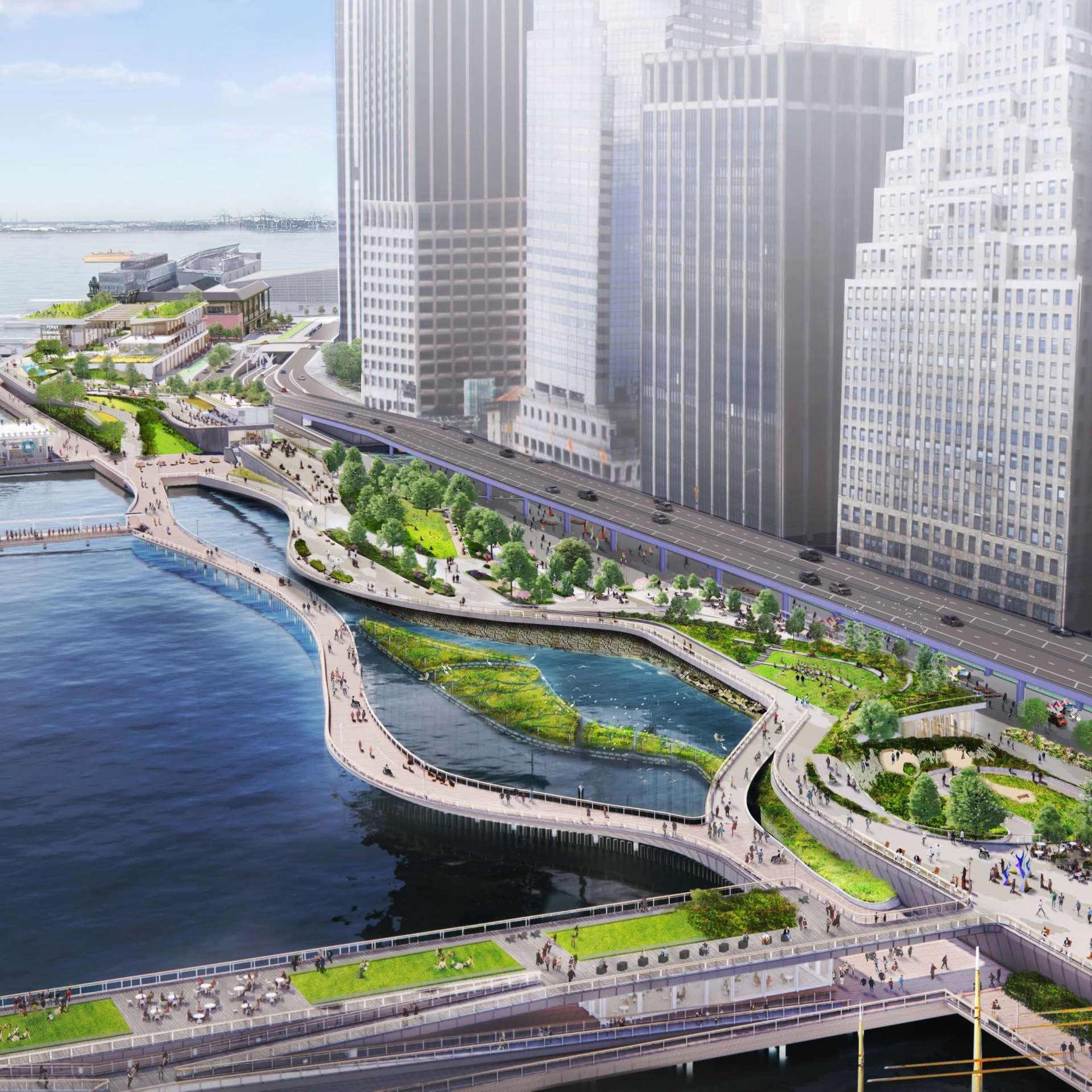 Financial District and Seaport Climate Resilience Master Plan - SCAPE