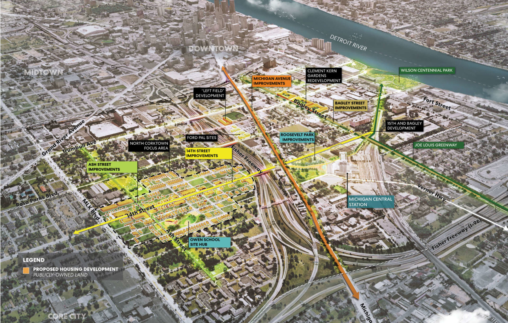 Greater Corktown Neighborhood Framework Plan - SCAPE