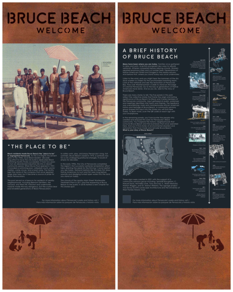 Bruce Beach: Interpretive Signage - SCAPE