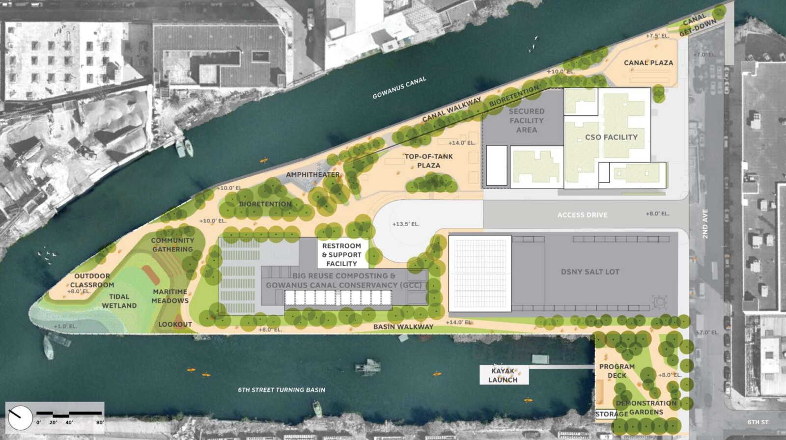 Gowanus CSO Tank Facility & Salt Lot - SCAPE